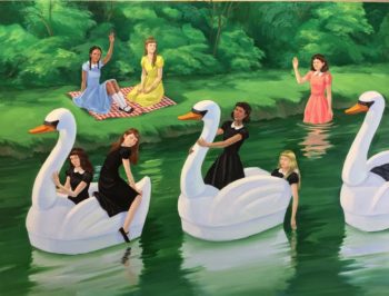 Zoe Hawk's Paintings Celebrate Feminine Identity