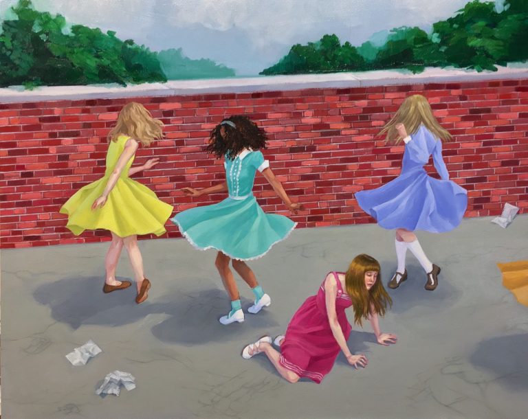 Zoe Hawk's Paintings Celebrate Feminine Identity