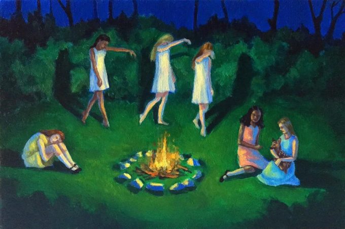 Zoe Hawk's Paintings Celebrate Feminine Identity