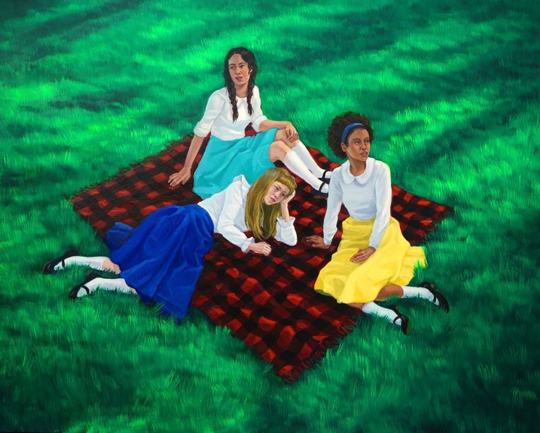 Zoe Hawk's Paintings Celebrate Feminine Identity