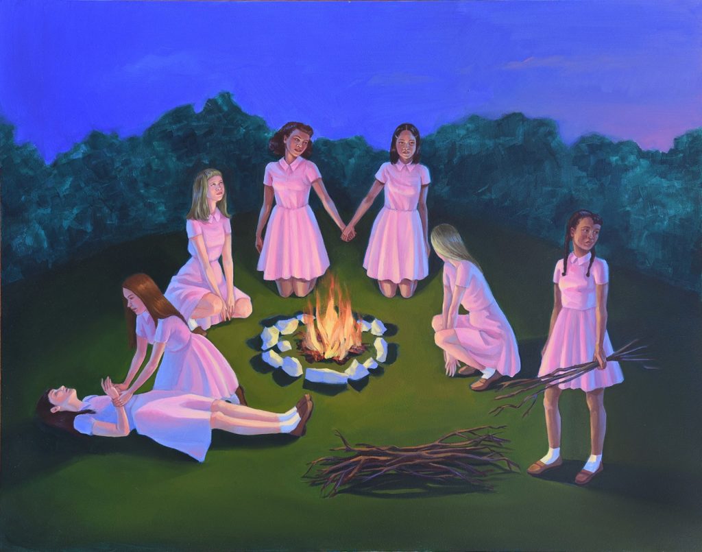 Zoe Hawk's Paintings Celebrate Feminine Identity