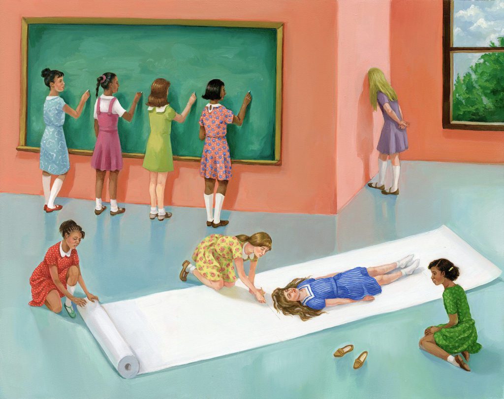 Zoe Hawk's Paintings Celebrate Feminine Identity