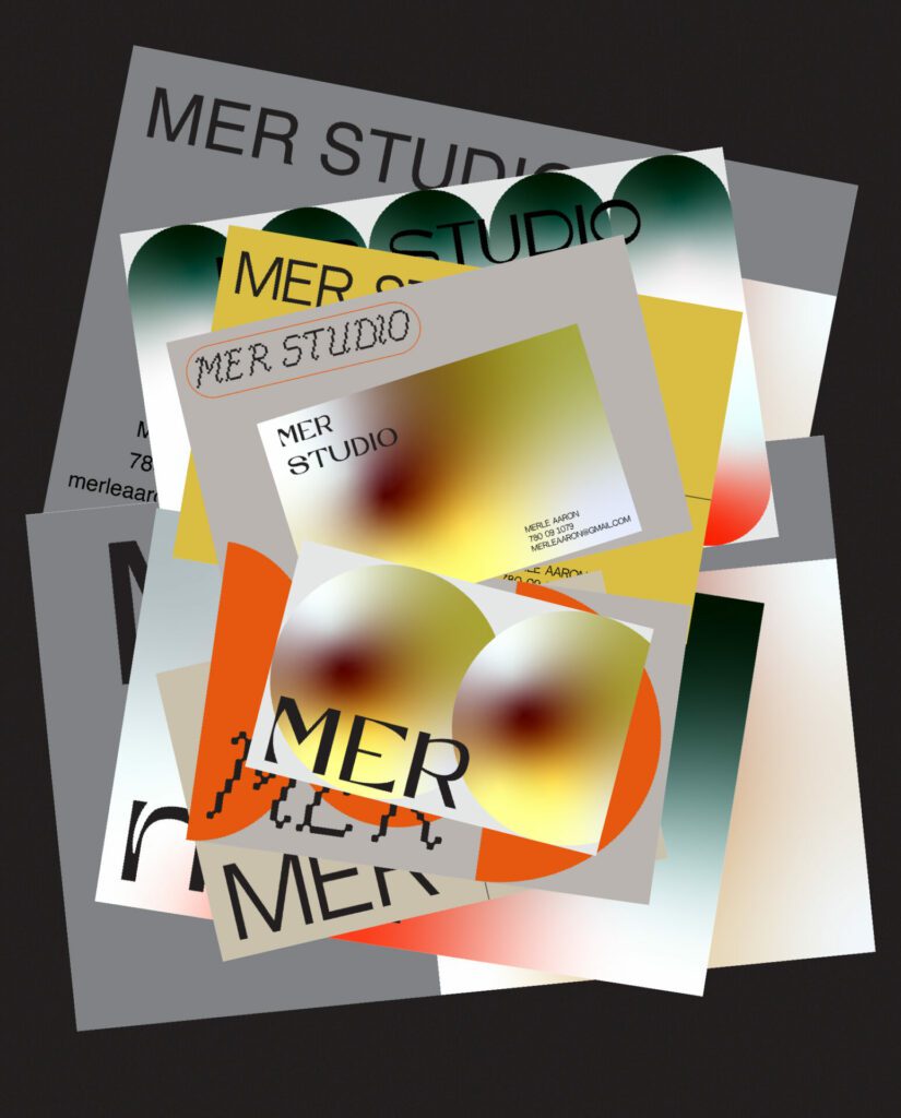 Modern & Gradient Business Card Designs - 5 Variations » Dirtybarn