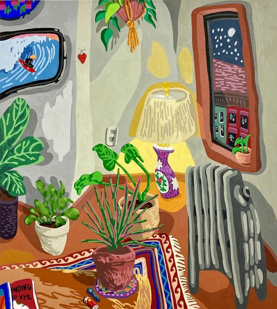 The Crooked Paintings Of Drew Englander Portray The Twist In Our ...