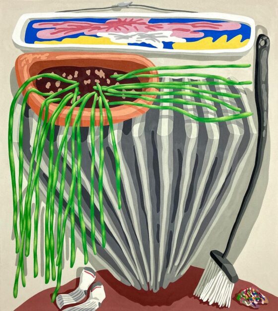 The Crooked Paintings Of Drew Englander Portray The Twist In Our ...