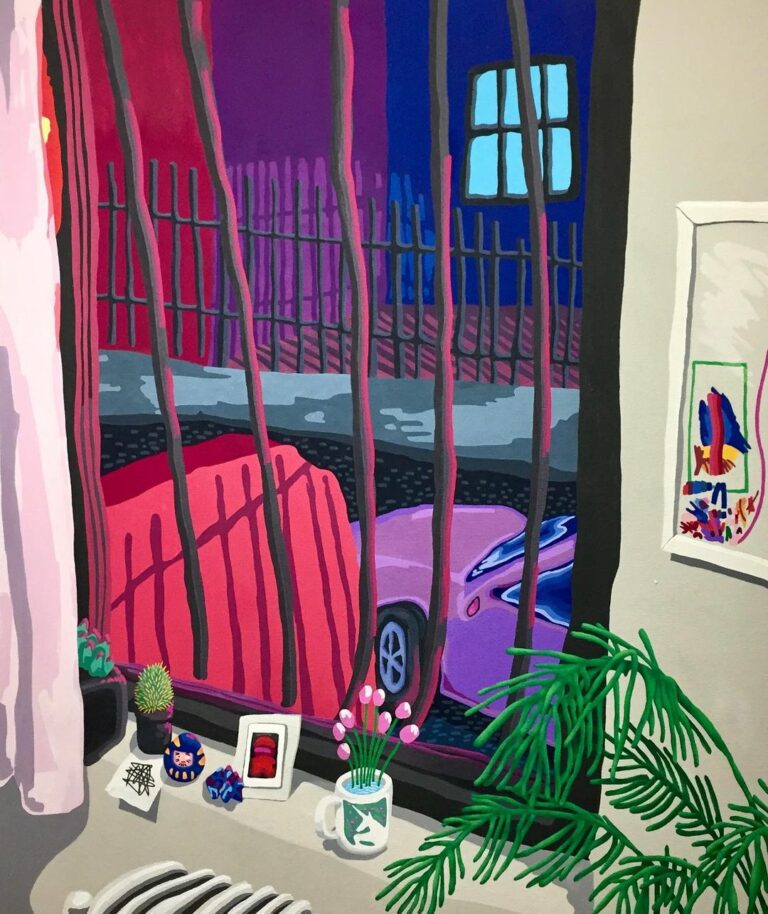 The Crooked Paintings Of Drew Englander Portray The Twist In Our ...