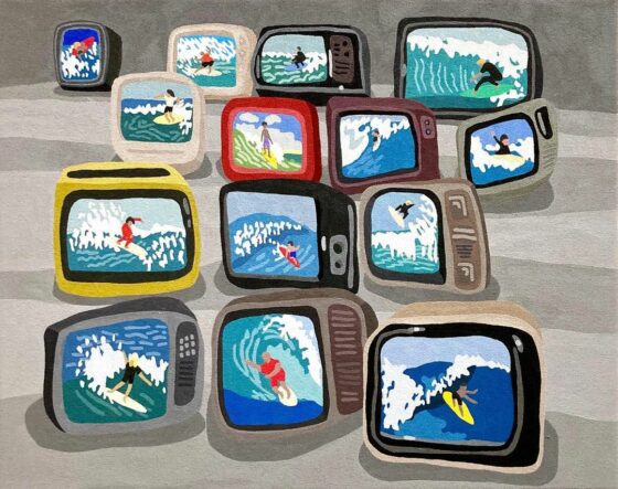 The Crooked Paintings Of Drew Englander Portray The Twist In Our ...