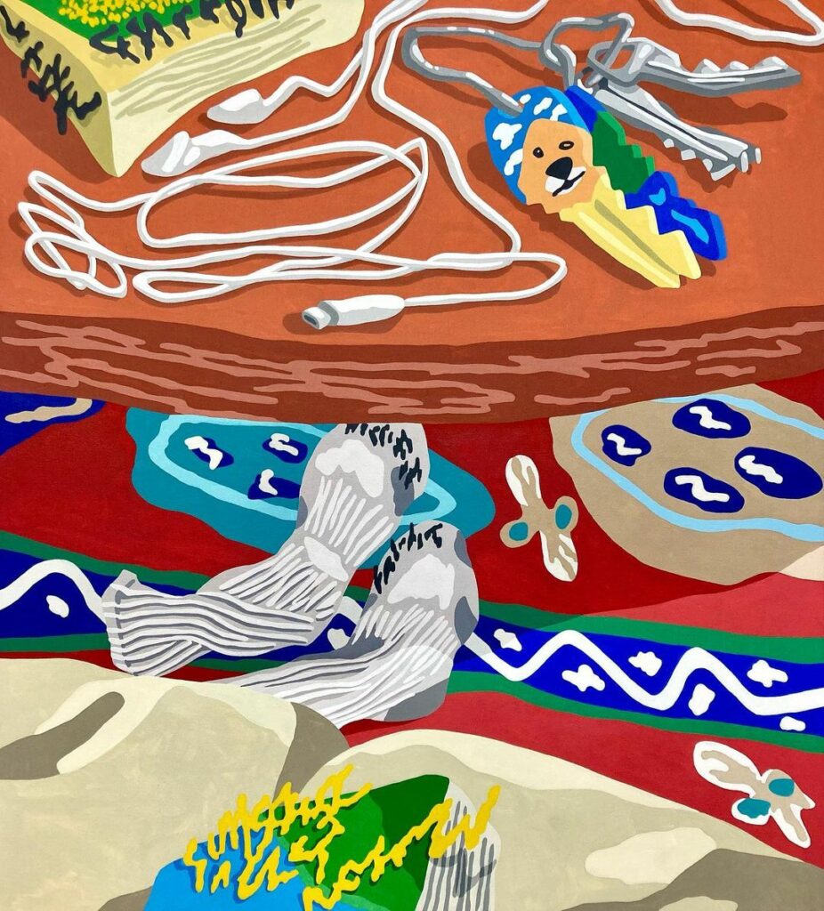 The Crooked Paintings Of Drew Englander Portray The Twist In Our ...