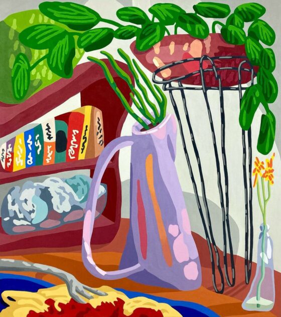 The Crooked Paintings Of Drew Englander Portray The Twist In Our ...