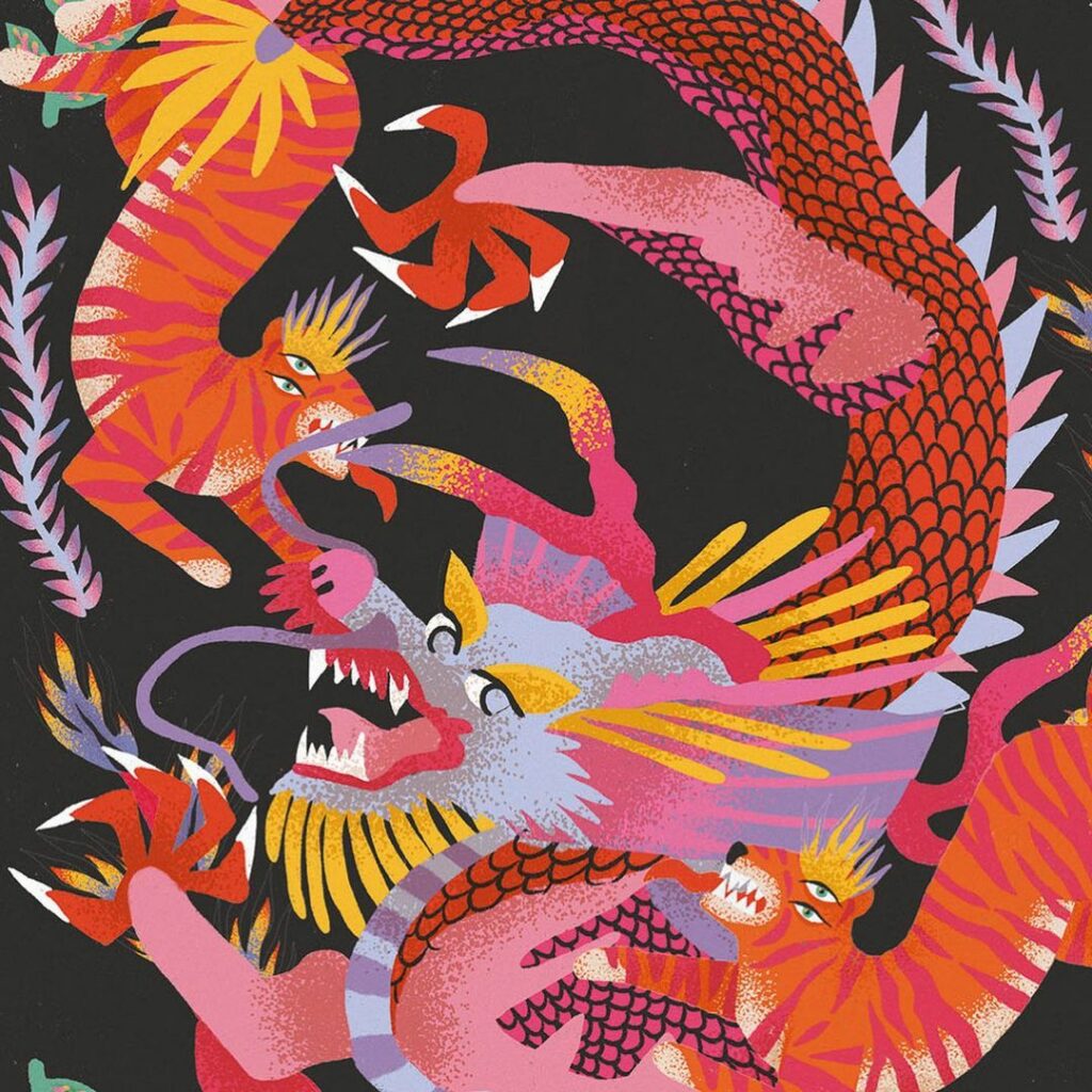 Tina Lotta S Awe Inspiring Illustrations Of Tigresses Challenge The