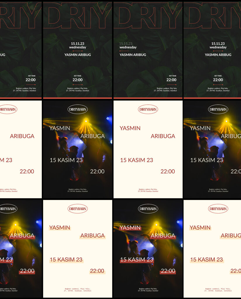 Modern and Neat Poster Templates » Dirtybarn