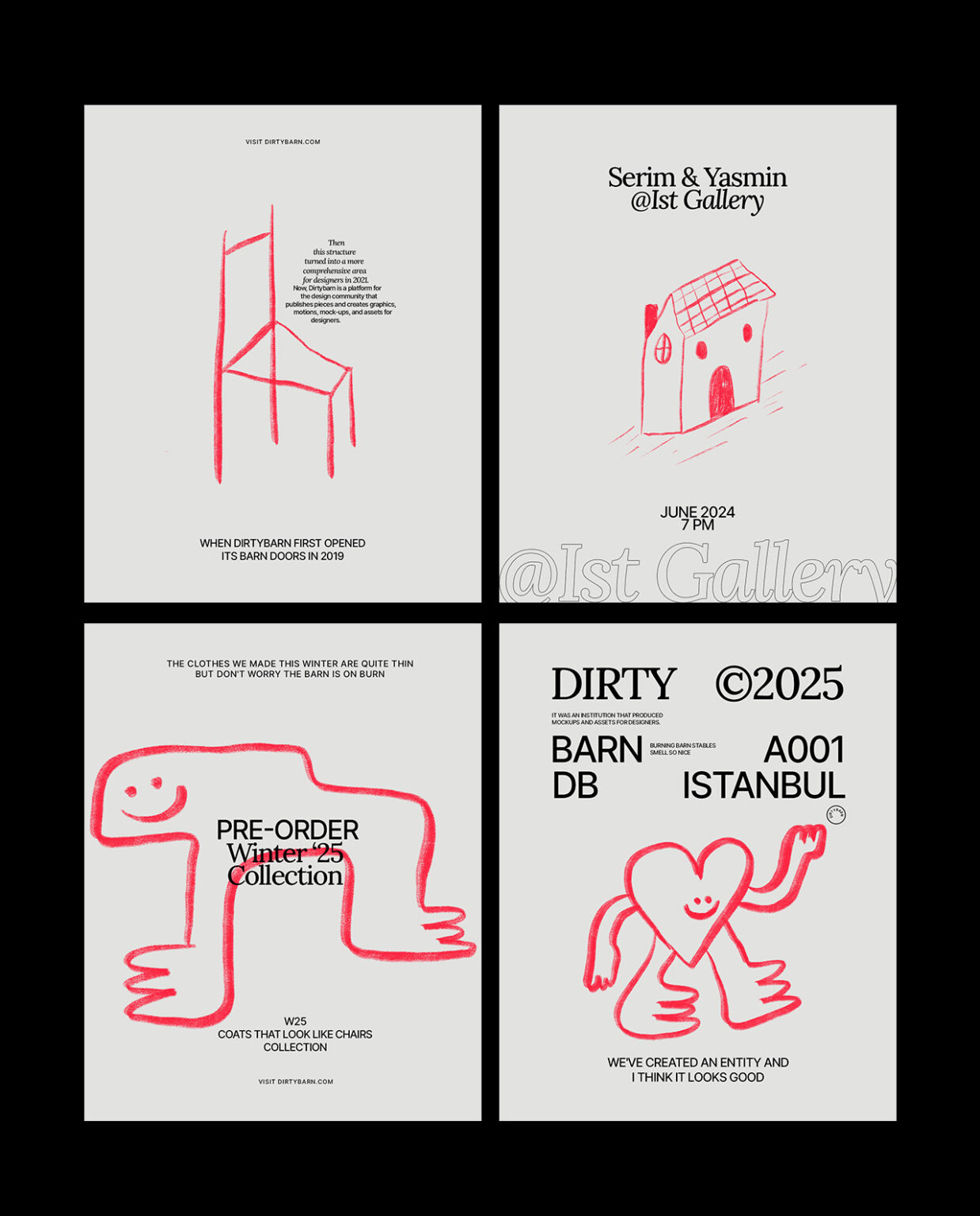 Wonky Social Media Pack - 44 Doodles, 22 Layouts » Dirtybarn